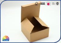 China E-Flute Kraft Paper Packaging Mailer Box No Print Special Design for sale