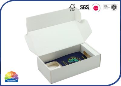 China Tab Lock 4c Print 300gsm Corrugated Sleeve Mailer Box for sale