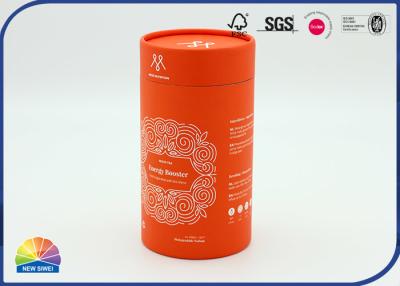 China Kraft Packing Paper Tube Container Aluminum Foil Inside For Food for sale