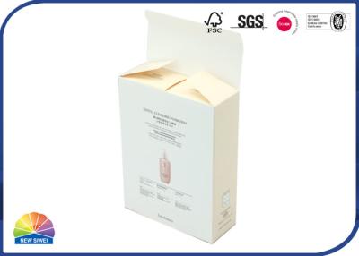 China Stamping Logo Cleansing Foam Packing Folding Box Reverse Uv Coating for sale