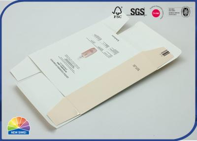 China Stamping Logo Cleansing Foam Packing Folding Box Reverse Uv Coating for sale