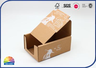China Custom Printing Kraft Paper Display Box E Flute Corrugated Cardboard for sale