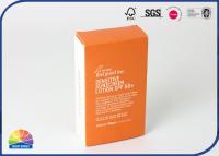 China CMYK Printed Assembled Foldable Paper Boxes Shampoo Cream Packaging for sale
