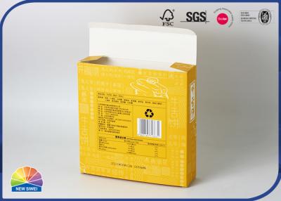 China Cakes Biscuits Folding Carton Box Matte Laminated Biodegradable for sale