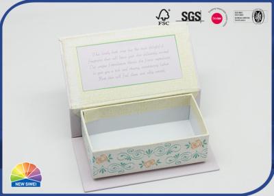 China 1200gsm Cardboard Tea Gift Box Hinged Lid Gift Box With CMYK Printing for sale