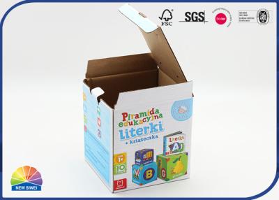 China Custom Printed Corrugated Boxes Matte Lamination Toy package ! for sale