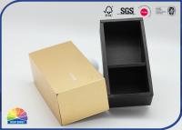 China Corrugated Cardboard Rigid Gift Box With E Flute Paper Insert for sale