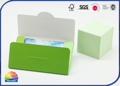 China Postcard Folding Carton Box Print Envelope Shape Paper Box for sale