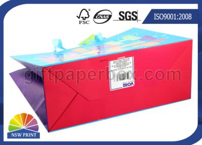 China Custom Made Printing Wrapping Paper Gift Bag with UV Finishing for Party / Event for sale