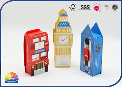 中国 ふたによって異様に定形ペーパー ギフト用の箱のロゴの金ぱく押し 販売のため