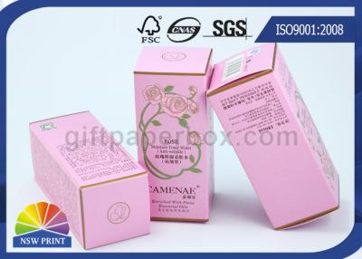 China Custom Printed Perfume Packaging Box , Recycled Paper Cosmetic Boxes Eco-friendly for sale