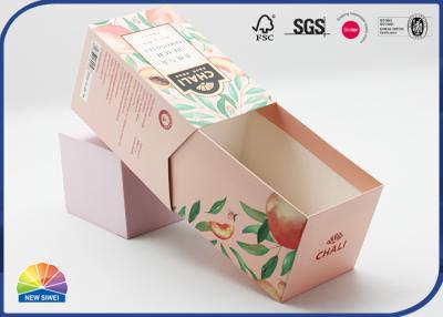 Cina Contenitori d'imballaggio di carta di cartone piegante con la timbratura di oro 250gsm in vendita