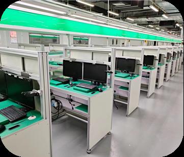 Lean pipe workbench/Assembly line