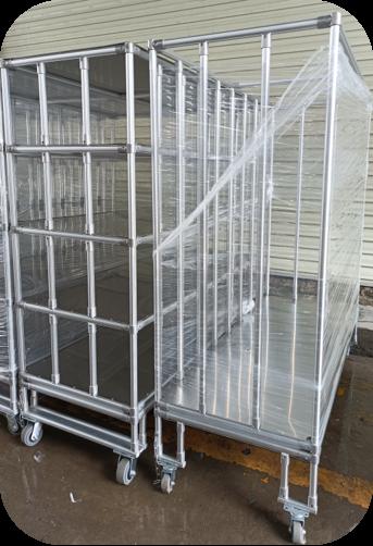 Quality Corrosion-Resistant Trolleys and Good Adaptability Steel Pipe Production Line for sale