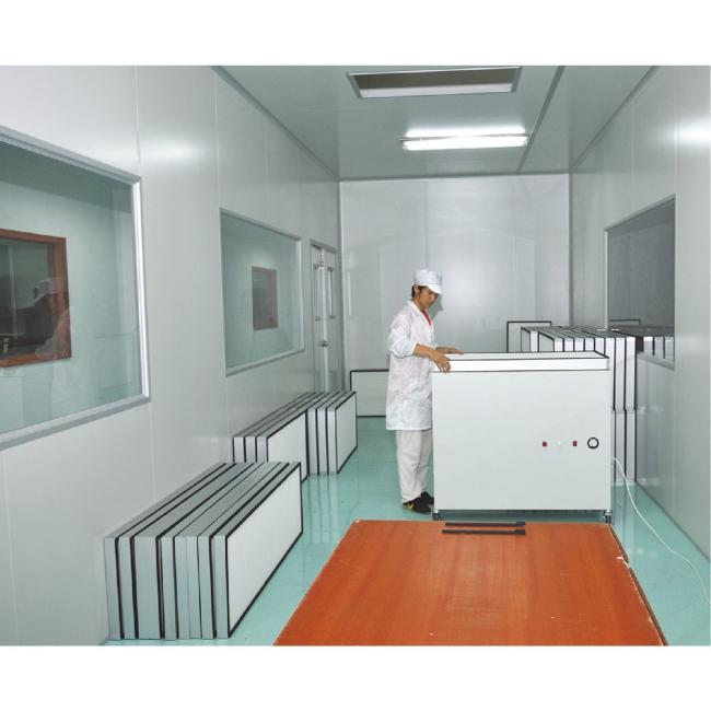 Dimensional view showing 40-inch filter size