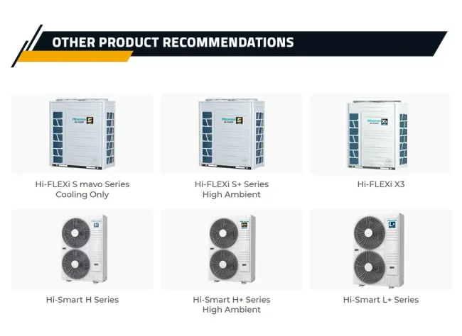 SAD-FBH-08 Air Conditioner product lineup