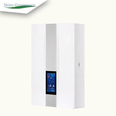 China Wall Mounted Air Purifier Ventilation System H13 Class 150m3/H for sale