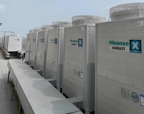 Quality Indoor 50DB Large Air Conditioner Unit R410A Hisense Central Air Conditioner for sale