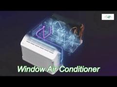 115v window air conditioner 24hour remote control small space air conditioner