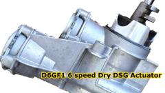 D6GF1 6 speed Dry Dual Clutch Shift Actuator Auto Transmission for Hyundia Kia