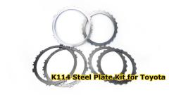 K114 Transmission Steel Plate Kit CVT Clutch Steel Disc Set for Toyota Corolla