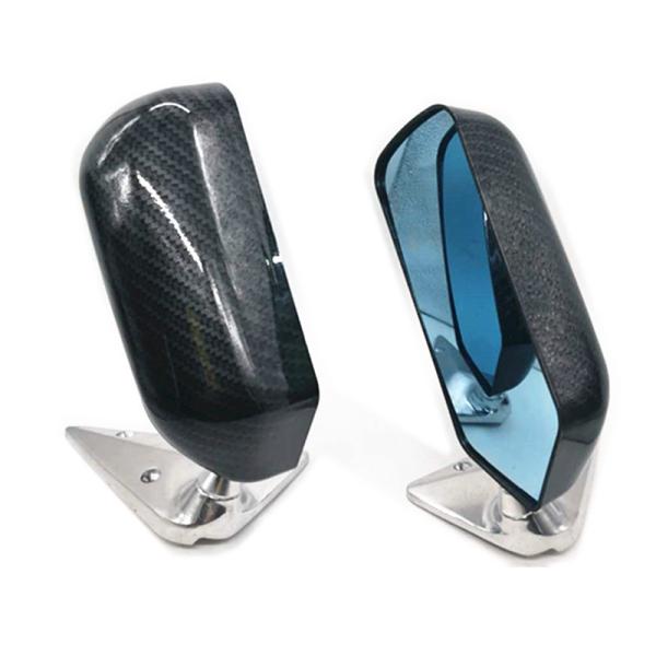 Quality Universal Car Mirrors with Carbon Pattern Water Transfer for Enhanced Style and for sale