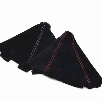 China Matte finish faux leather gearshift head dust cover with 23cm height and 56cm circumference for sale