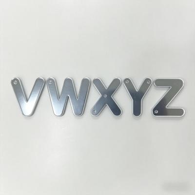China Custom Acrylic Mirror Sheets Laser Cut Letters Numbers or Any Shape for sale
