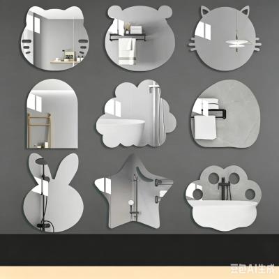 China Acrylic wall mirror decoration Acrylic mirror for home decor Acrylic panel for interior for sale