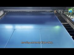 manufactured direct custom acrylic blue mirror shatterproof for decoration