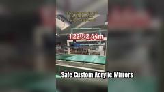 Acrylic transparent sheets