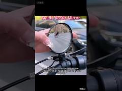 Acrylic convex mirror for baby strollers