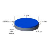 China PCD Diamond Inserts For Diamond Wire Saw Cutting Machine for sale