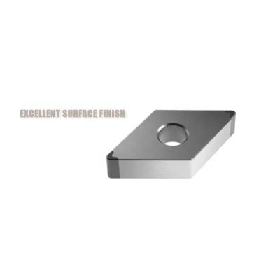 Cina il coltello Diamond Inserts For il tornio di CNC che foggia il nitruro di boro cubico inserisce/Ccmt Dcmt Dcgt 060201 inserzione di giro di Pcd in vendita
