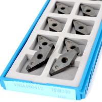 China Brazed Tip Polycrystalline Cubic Boron Nitride Solid Cbn Inserts  TNGA120404 for sale