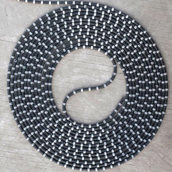 Quality Sharp Diamond Cutting Wire For Cutting Reinforced Concrete Block for sale