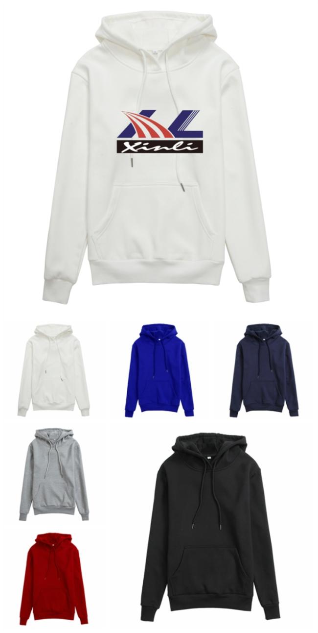 Hot selling custom brand 100% cotton thick pullover plus size men winter hoodie sweatshirt