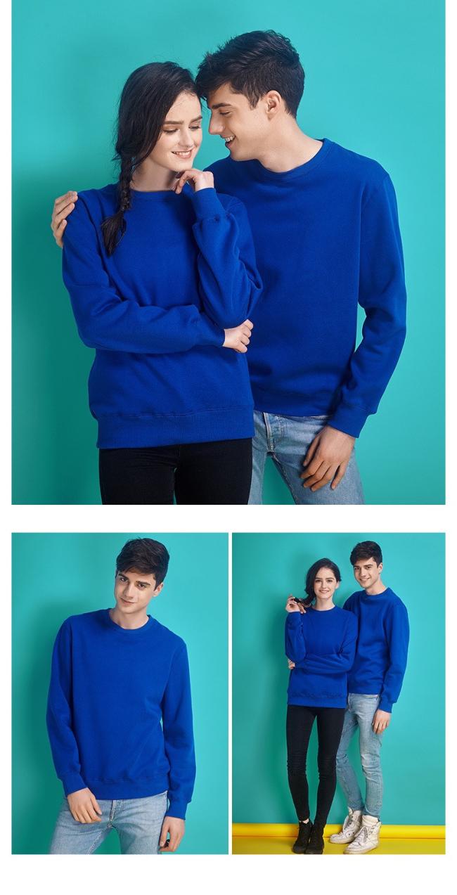 Custom 100% cotton New crew neck sweatshirt 360 gram velvet lined oversized Unisex Sweatshirt