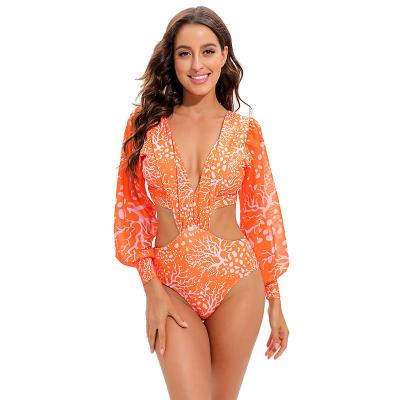 zebra print swimsuit