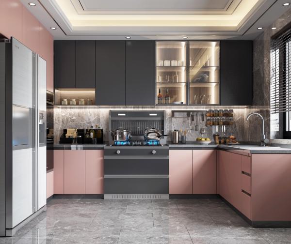 Quality Oak Solid Wood High End Cabinets Kitchen Custom Tickness 18/25/27mm for sale