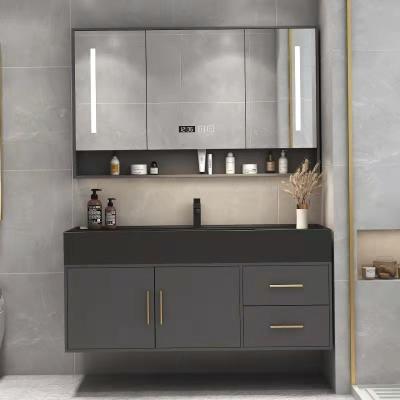 Cina Mobile bagno sospeso verniciato con piano in melaminico in vendita