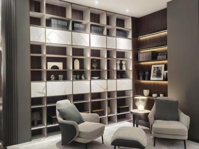 China Museum Quality OEM Modern Living Room Furniture Laminate Glass Display Case Cabinet for sale