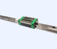 China Straight Zinc Plated Heavy Duty Linear Guide Rail Customizable for sale