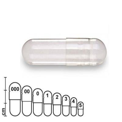 China HPMC Vegetarian Hard Empty Capsules Size 00 0 1 2 3 4 5 for sale