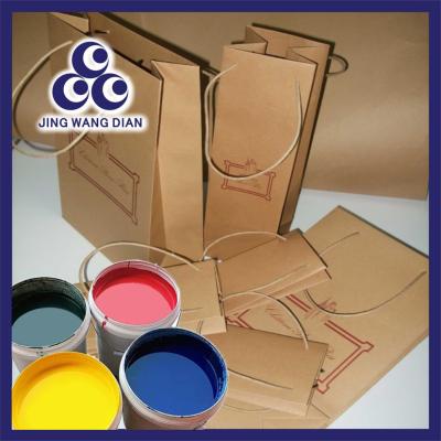 China Flexographic Printing Ink Water Based Ink For Paper Bags Odor Free Anti Fade for sale