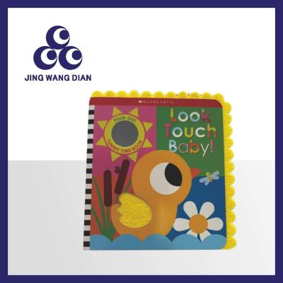 China Vivid Color Custom Board Books Preschool Activity Books Wear Resistance for sale