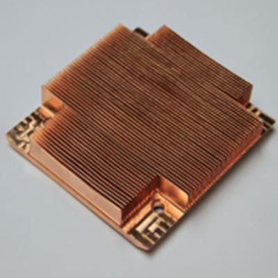 China OEM copper stacked pin fin heat sink for sale