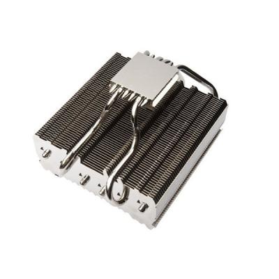 China OEM Aluminum skived fin heat sink with copper heat pipe for sale