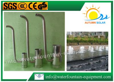 中国 泡立つ泡水噴水はステンレス鋼の修理された水中をノズルを通して出します 販売のため