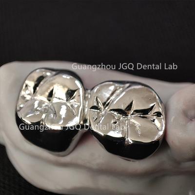 China CNC 3D Printing All Metal Crowns Titanium Cobalt Chromium Alloy China Dental Lab for sale